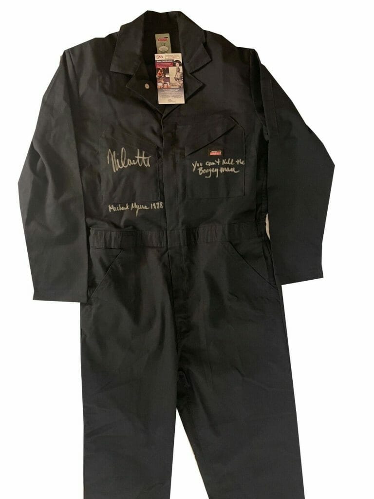 Nick Castle Signed & Inscribed Halloween Michael Myers Coveralls JSA ...