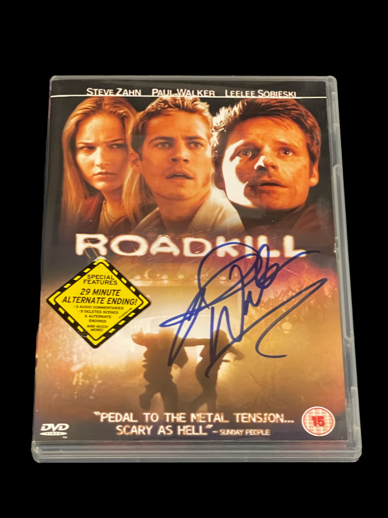 Paul Walker Fast Furious Signed Autograph Roadkill Joy Ride DVD Beckett ...