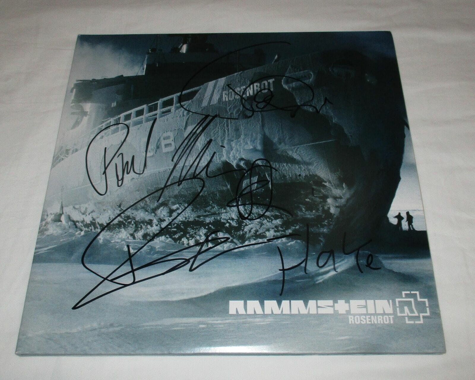 RAMMSTEIN SIGNED VINYL RECORD ROSENROT JSA | Autographia