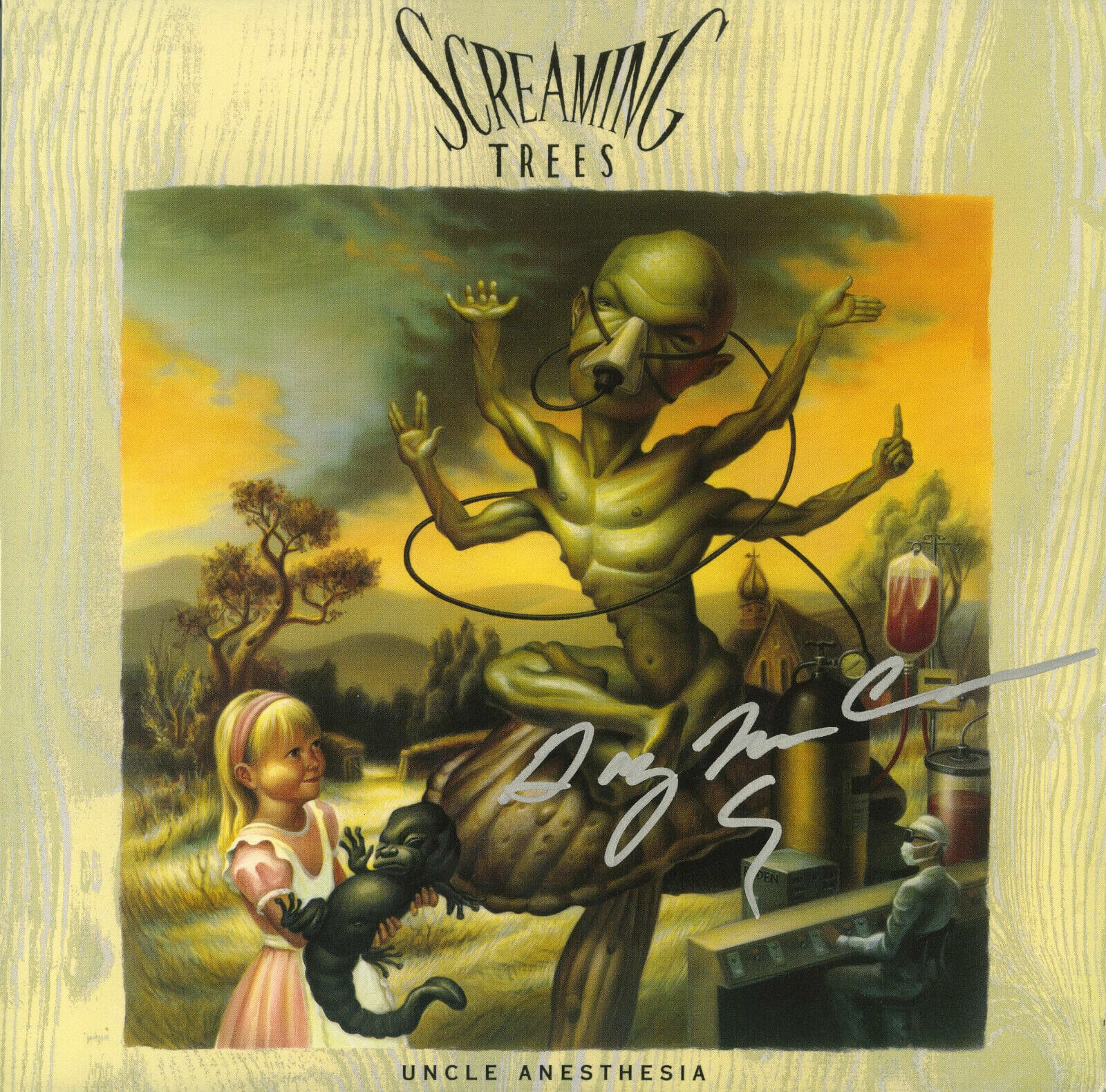 Screaming Trees Signed Vinyl Record Gary Lee Connor Uncle Anesthesia ...