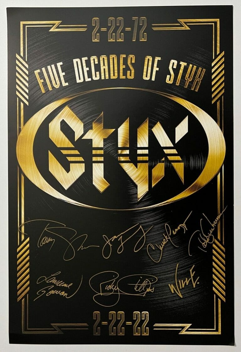 Styx VIP Package Lot 2022 and 2023 Swag Opens in a new window or tab ...
