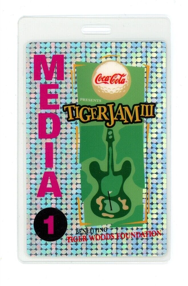 Tiger Jam III MEDIA BON JOVI Laminated Backstage Pass Opens in a new ...