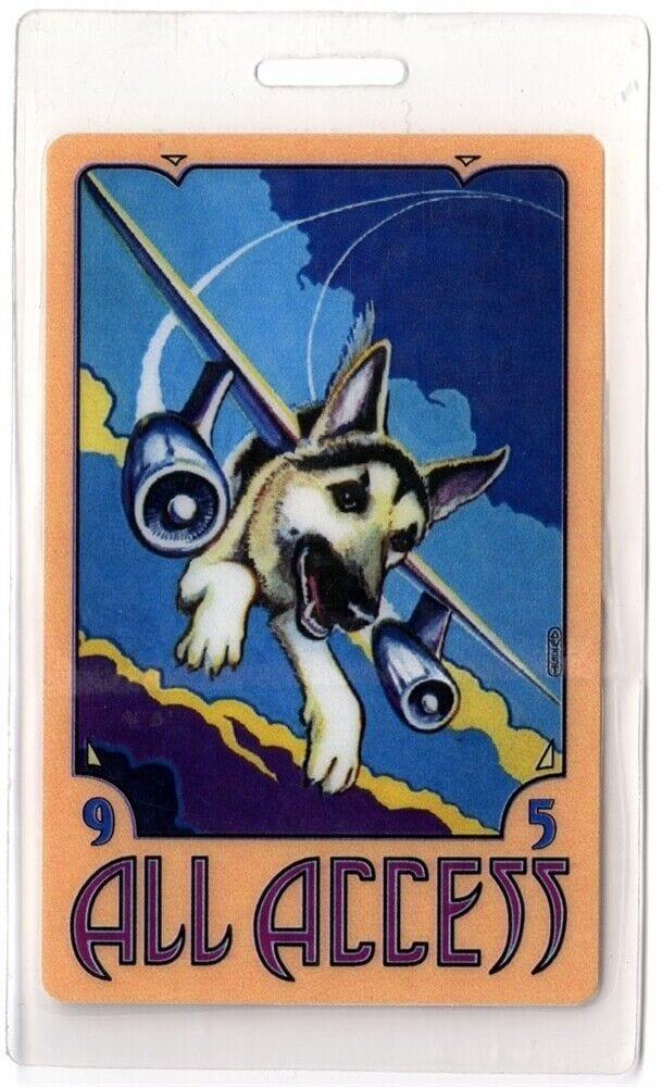 Tom Petty 1995 Dogs with Wings concert tour All Access Laminated ...