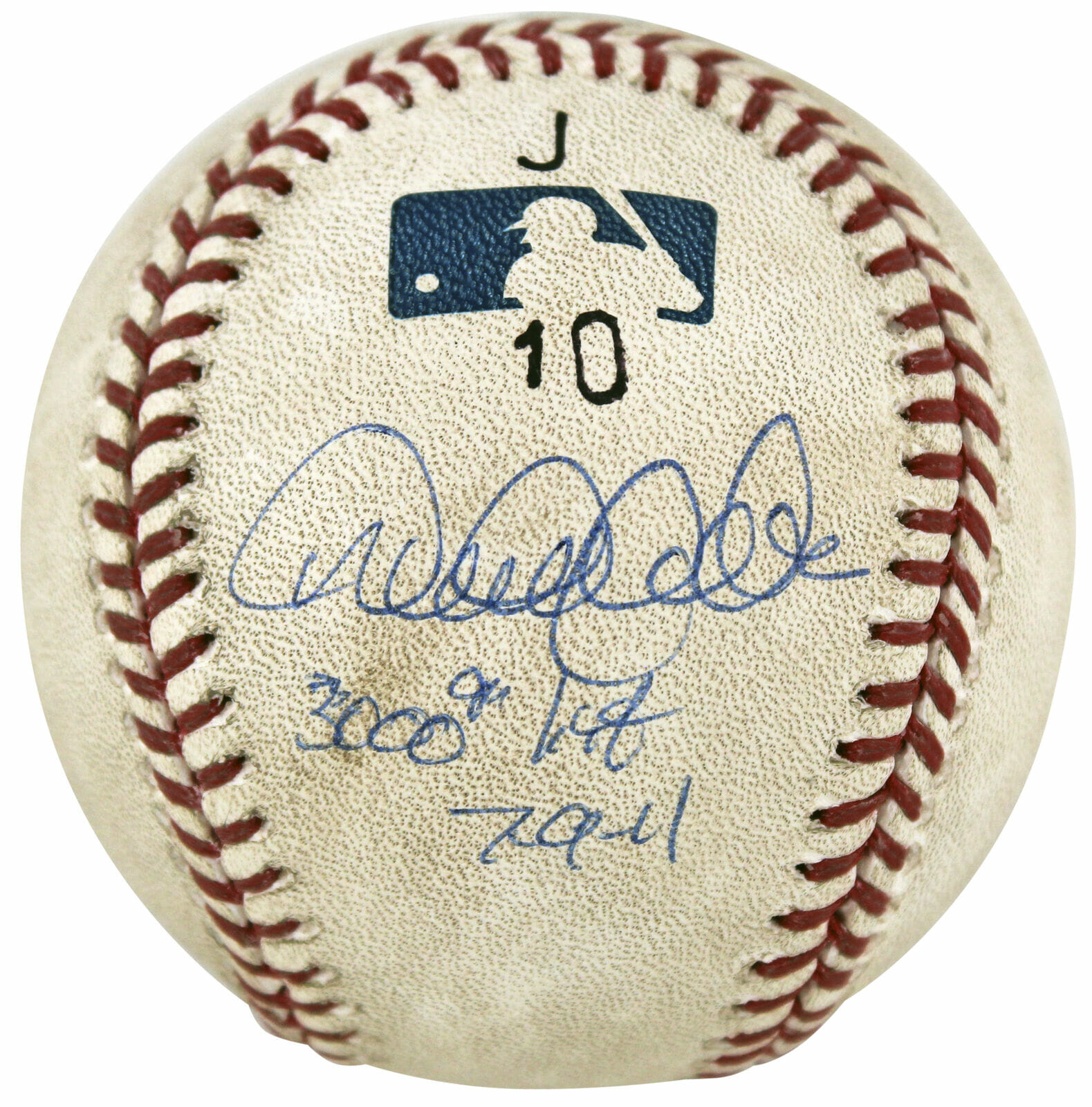 Yankees Derek Jeter "3000th Hit 7-9-11" Signed 3000th Hit Game Used ...