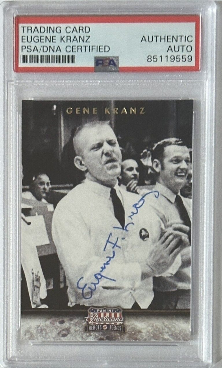 2012 PANINI AMERICANA GENE EUGENE KRANZ SIGNED PSA DNA COA AUTOGRAPH ...