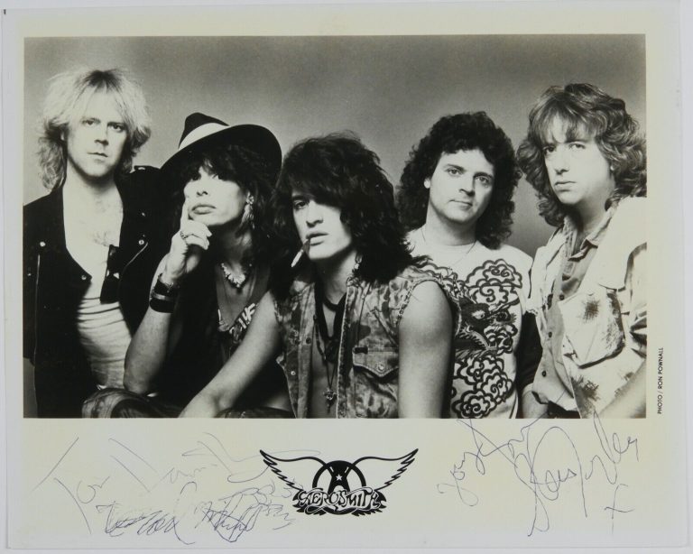 The Best Collection of Aerosmith Signed Memorabilia | Autographia