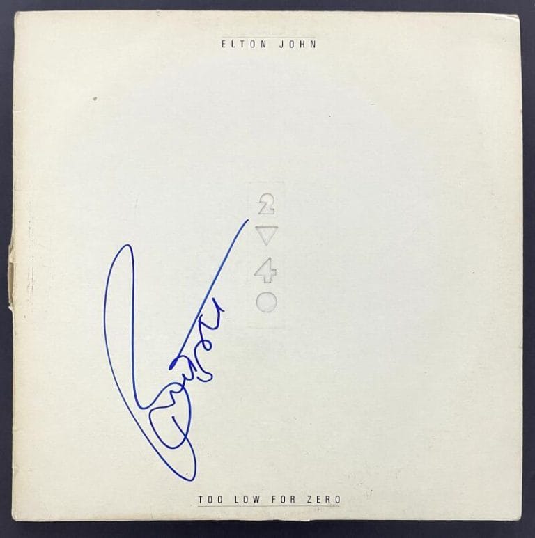 Signed Elton John Autographed Memorabilia & Collectibles | Autographia