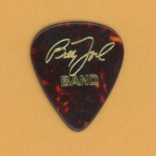 Billy Joel Tom 1990's tour Tom "T-Bone" Burns gold foil signature ...