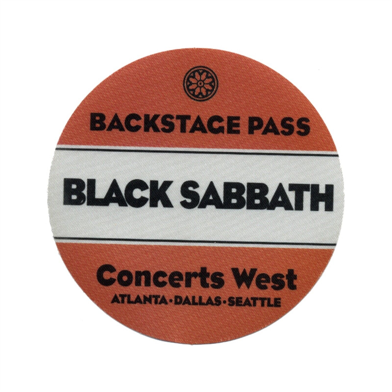 Black Sabbath 2000 Almost Famous collectible film prop pass Backstage ...