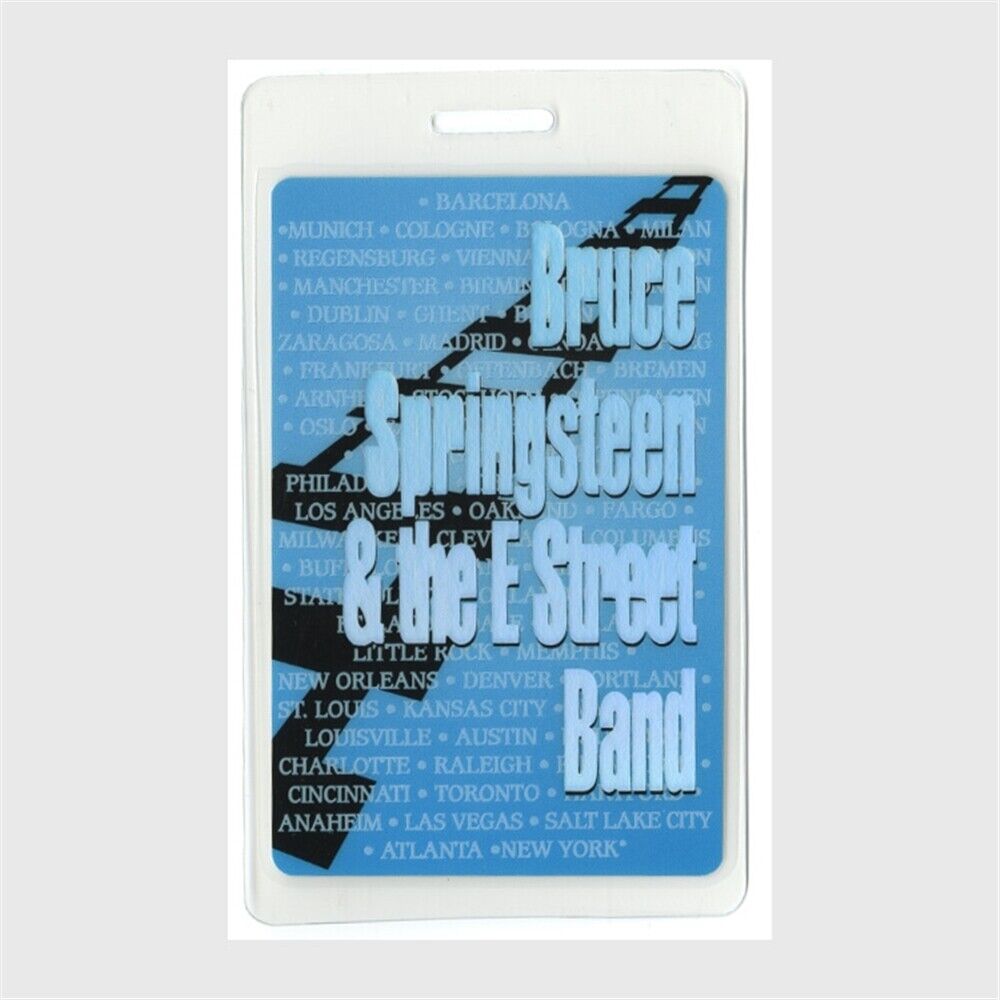 Bruce Springsteen & the E Street Band 1999 tour foil Laminated ...