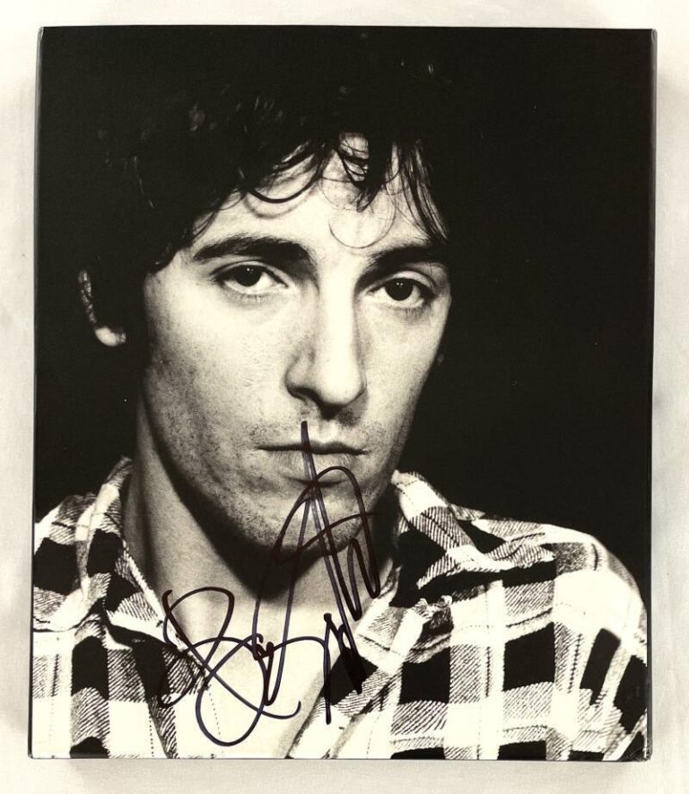Authentic Signed Bruce Springsteen Memorabilia - Autographed Guitar | Autographia