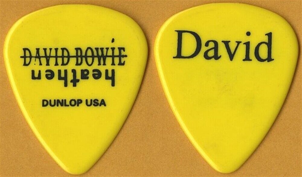 David Bowie 2002 Heathen concert tour collectible official band Guitar ...