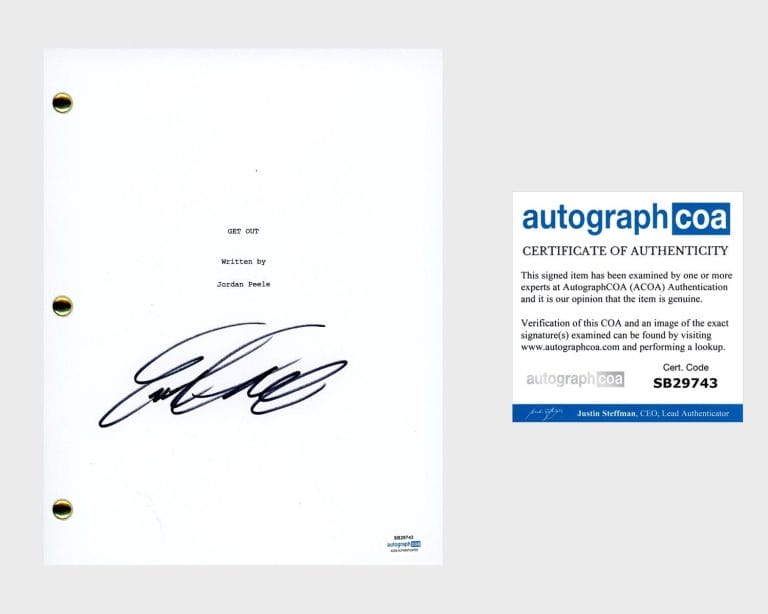 Erika Alexander signed autographed ‘Get Out’ Full 100 Page Movie Script ...