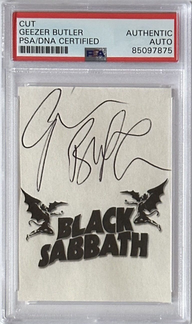 Black Sabbath Signed Memorabilia for Sale | Autographia