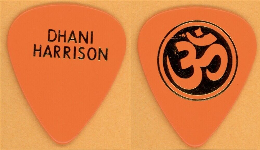 George Harrison Dhani Harrison Vintage Guitar Pick | Autographia