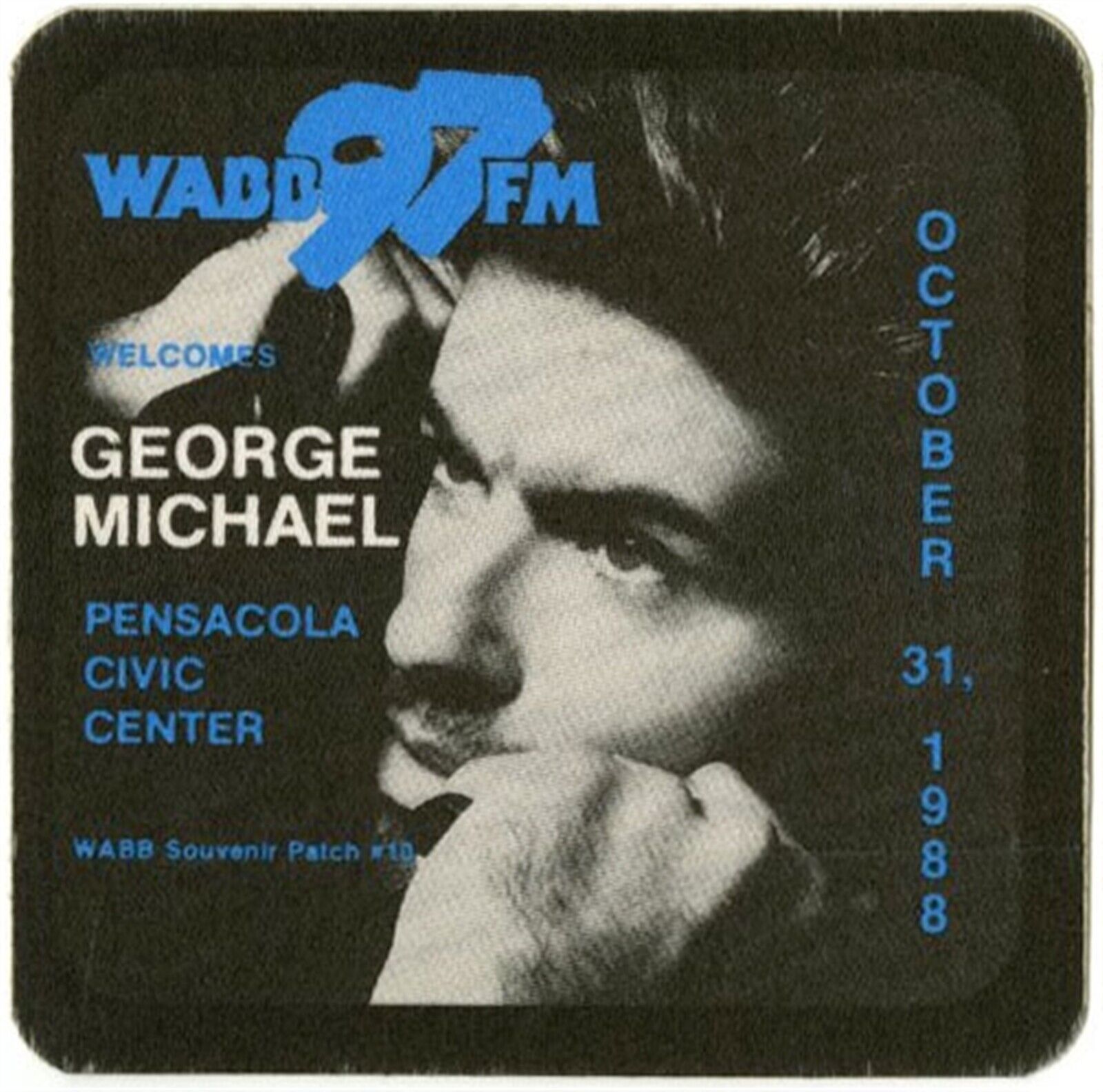 George Michael October 31, 1988 Faith concert tour Radio Promo ...