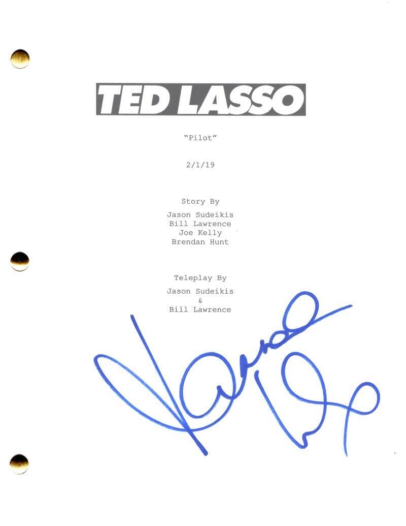 Hannah Waddingham Signed Autograph Ted Lasso Full Pilot Script ...