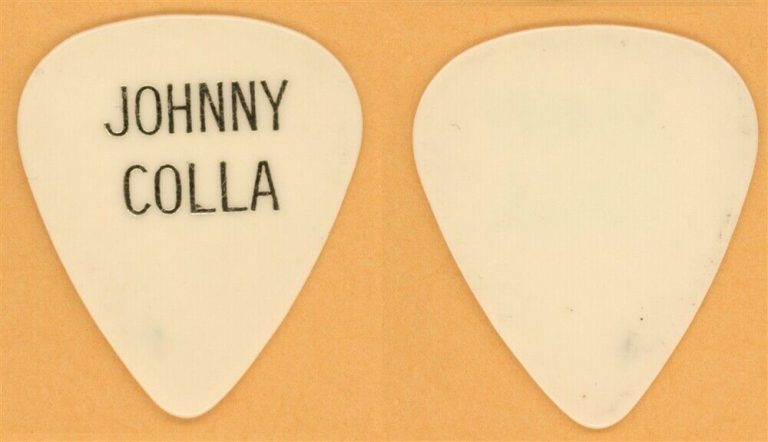 Huey Lewis and the News Johnny Colla Vintage BTTF Guitar Pick - 1980's ...