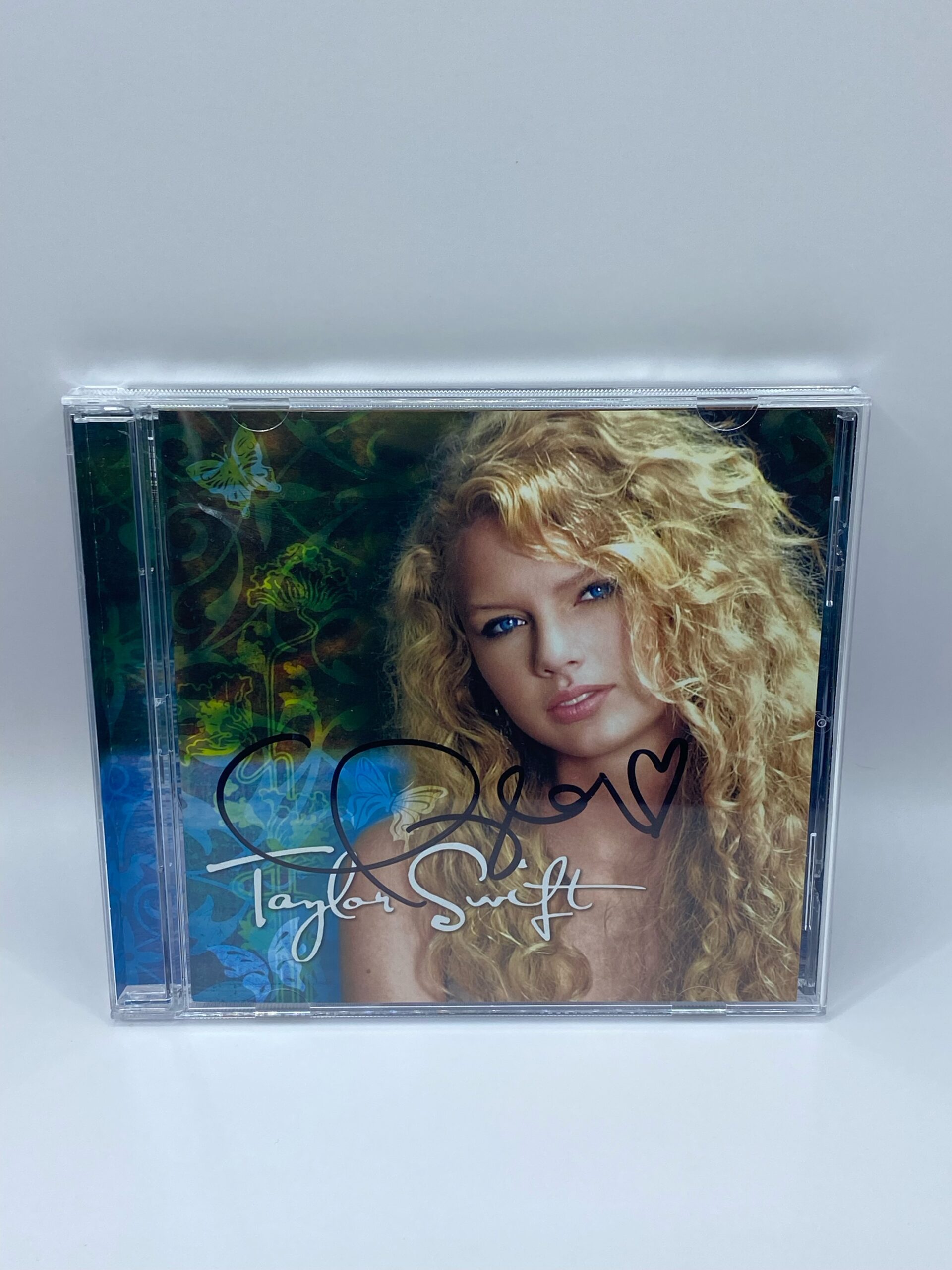 TAYLOR SWIFT SIGNED FULL NAME AUTOGRAPH VERY RARE ORIGINAL DEBUT CD ...