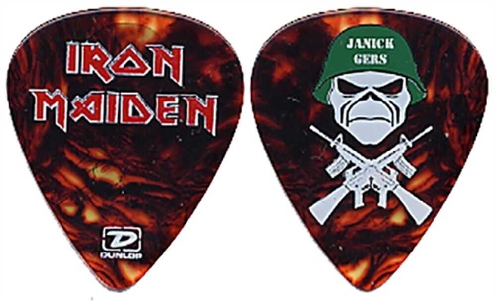 Iron Maiden 2006 A Matter of Life and Death concert tour Janick Gers ...