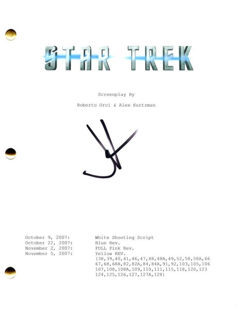 Autographed Star Trek Signed Poster & Memorabilia for Sale | Autographia