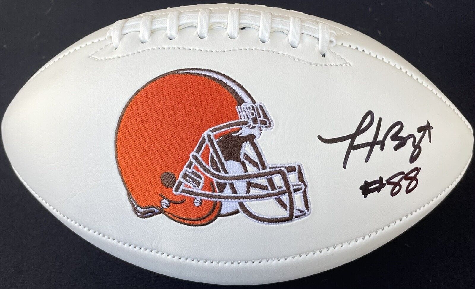 JSA Cleveland Browns #88 HARRISON BRYANT Signed Autographed Logo ...