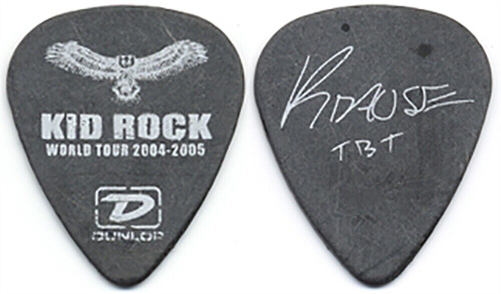 Kid Rock Jason Krause real collectible 2004 concert tour signature ...