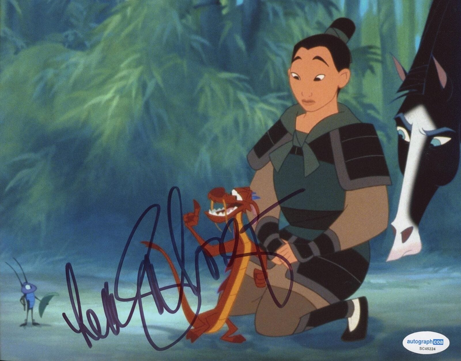LEA SALONGA SIGNED MULAN 8X10 PHOTO 2 ACOA Opens in a new window or tab ...