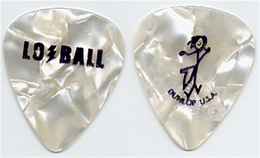 Lo Ball Pauley Perrette 2003 tour gold foil stage Guitar Pick NCIS Abby ...