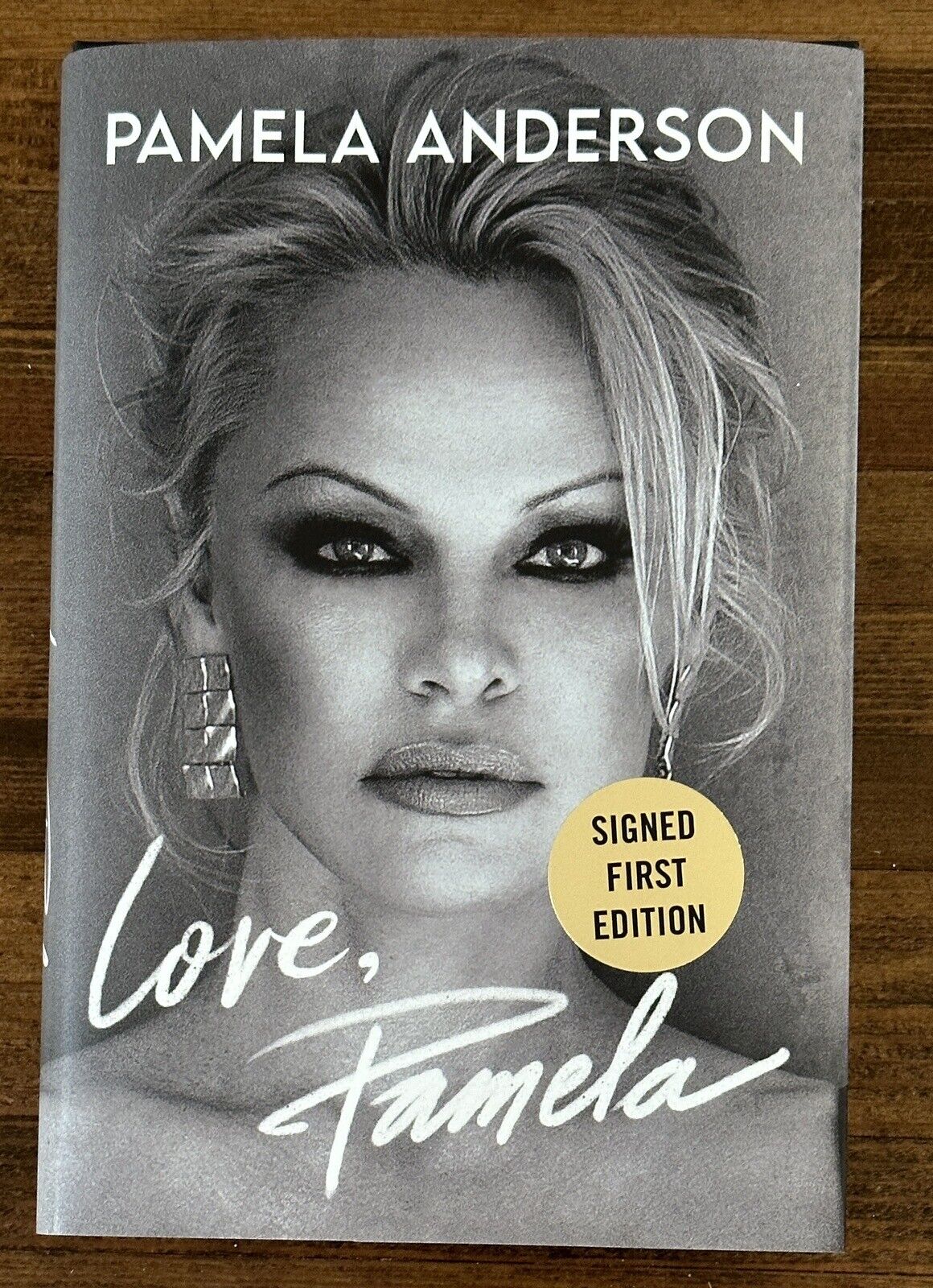 Love Pamela Anderson Signed Book HC 1st Baywatch Playboy Beckett BAS ...