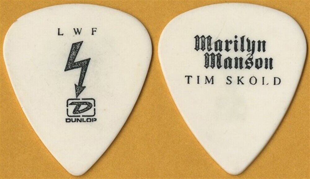 Marilyn Manson 2004 tour LWF (Lest We Forget) Tim Skold stage Guitar ...