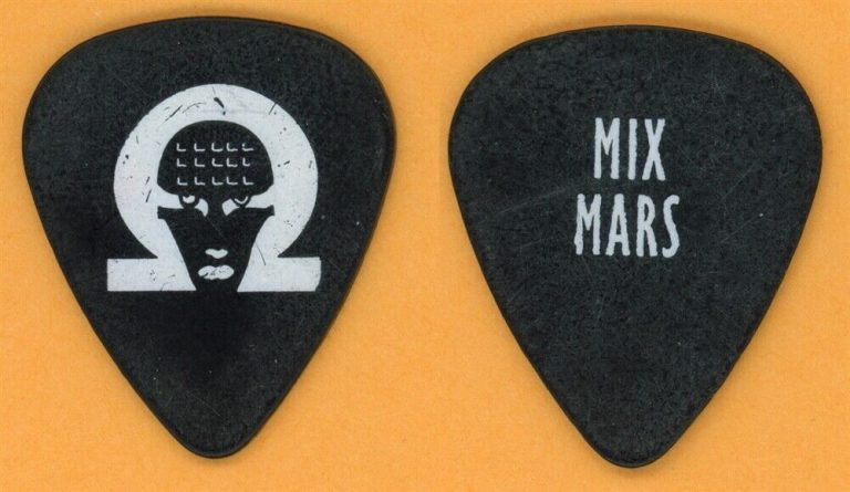 Marilyn Manson Mix Mars Vintage Guitar Pick - 1998 Dope Show Tour ...