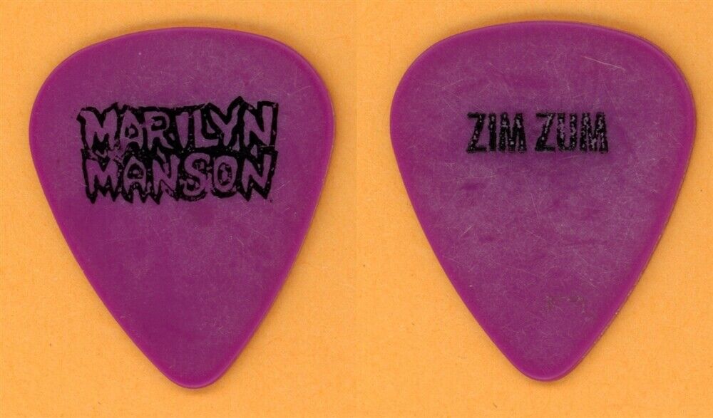 Marilyn Manson Zim Zum Vintage Guitar Pick - 1996 Antichrist Tour ...