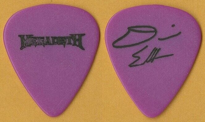 Megadeth 1994 Youthanasia concert tour David Ellefson collectible ...