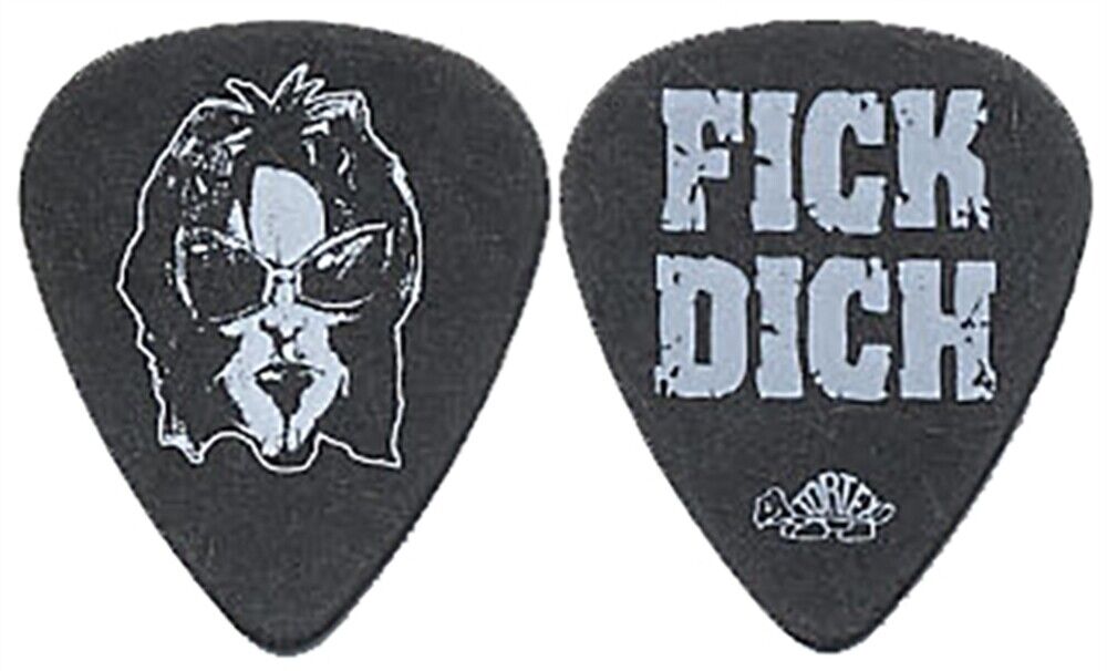 Motley Crue 2006 concert tour collectible Nikki Sixx "Fick Dich" Guitar ...