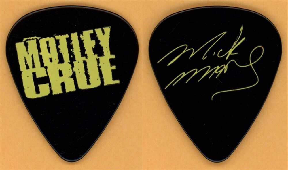 Motley Crue Mick Mars Guitar Pick - 1994 Tour | Autographia