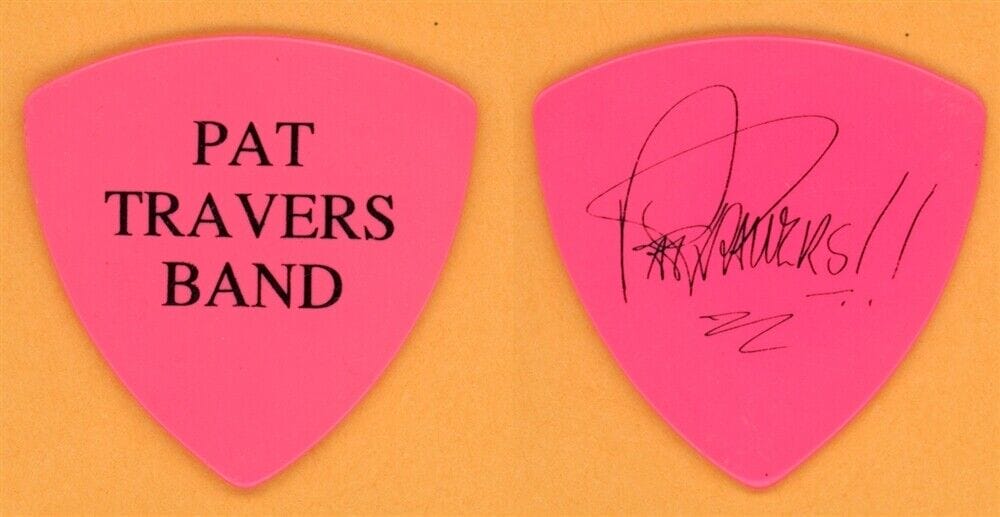 Pat Travers Band Vintage Tour Guitar Pick Opens in a new window or tab ...