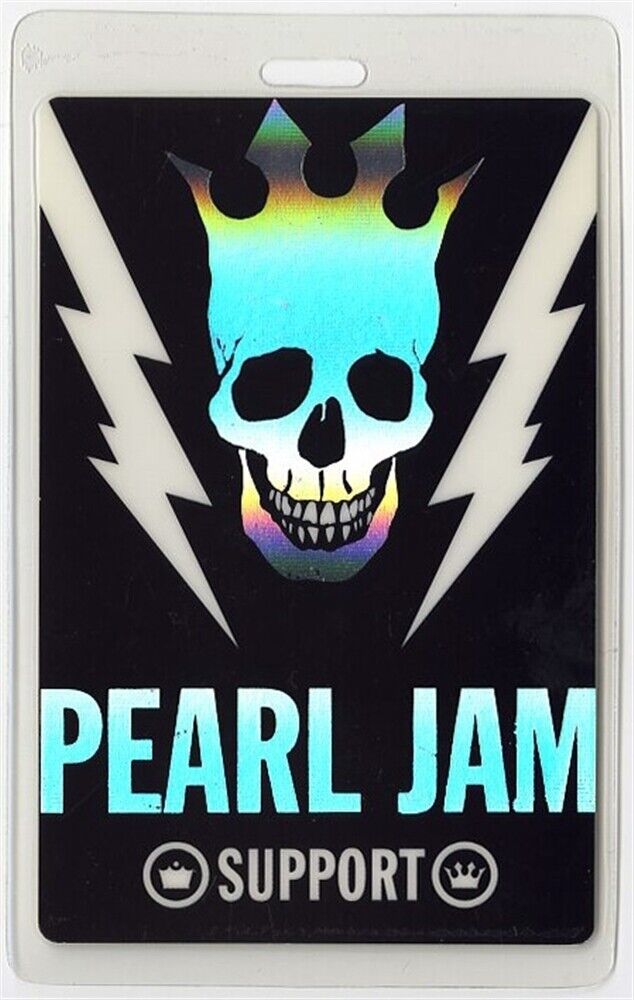 Pearl Jam 2003 Riot Act concert Tour band collectible Laminated ...