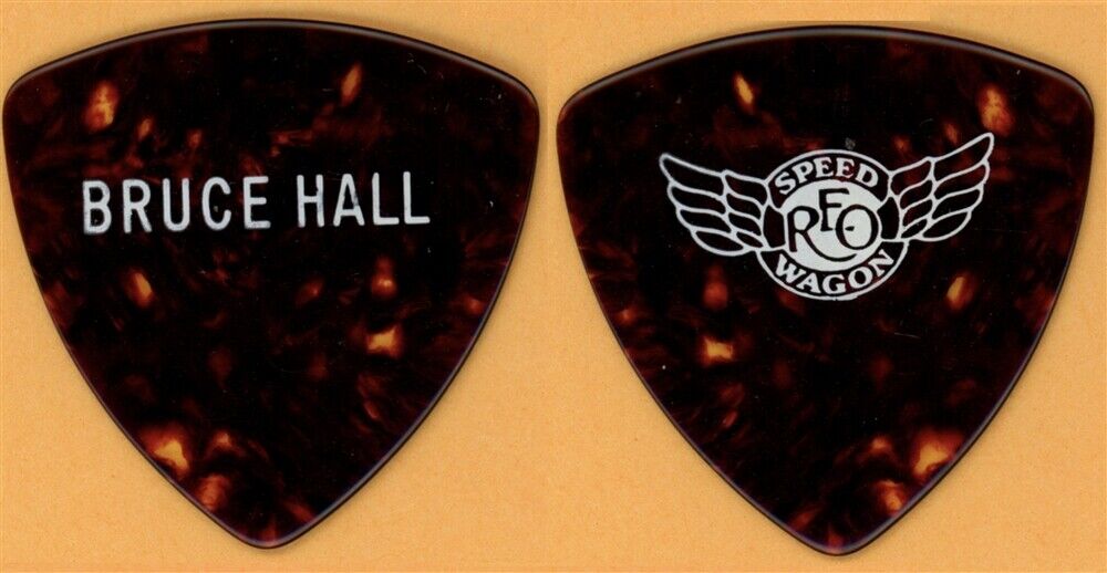 REO Speedwagon Bruce Hall Vintage Stage Guitar Pick - 1982 Good Trouble ...