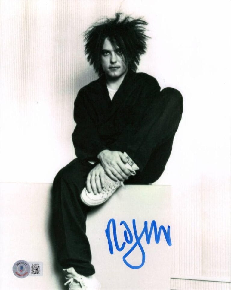 Robert Smith The Cure Signed Autograph 8x10 Photo - Disintegration Wish ...