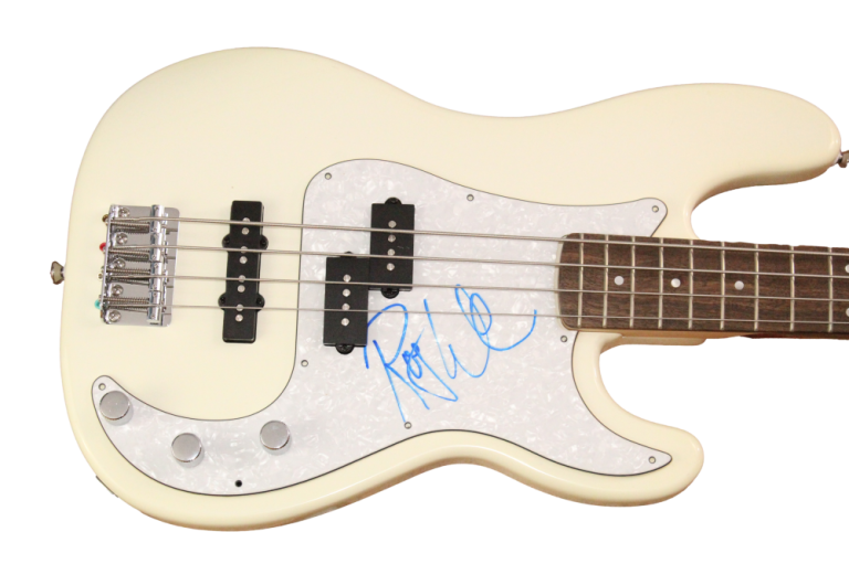 Roger Waters Pink Floyd Signed Autograph W Fender Bass Guitar The Wall ...
