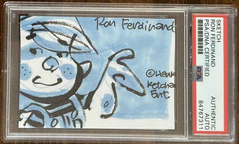 Ron Ferdinand Original Dennis The Menace Color Original Drawing Signed PSA DNA | Autographia