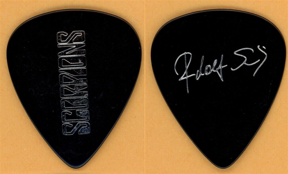 Scorpions Rudolf Schenker Vintage Guitar Pick - KLAUS' 60TH Birthday ...