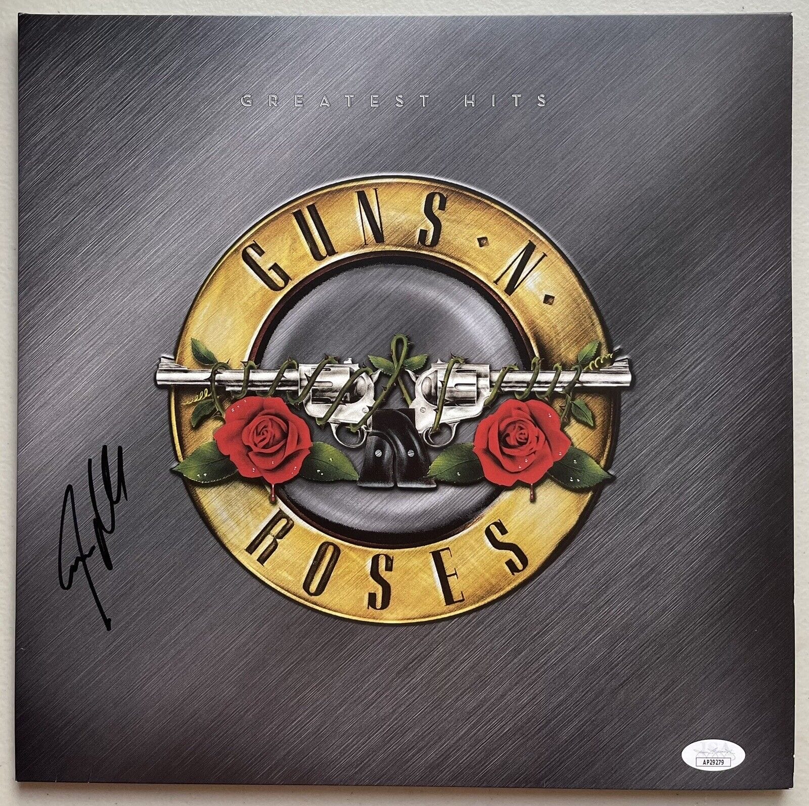 Steven Adler Signed Autographed Guns N Roses Greatest Hits Vinyl JSA ...