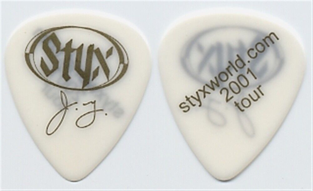 Styx 2001 Styxworld concert tour issued James Young signature band ...