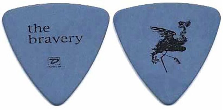 The Bravery Mike Hindert authentic band 2005 tour issued concert Guitar ...