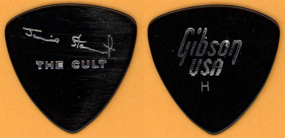 The Cult Jamie Stewart Vintage Guitar Pick - 1989 Sonic Temple Tour ...