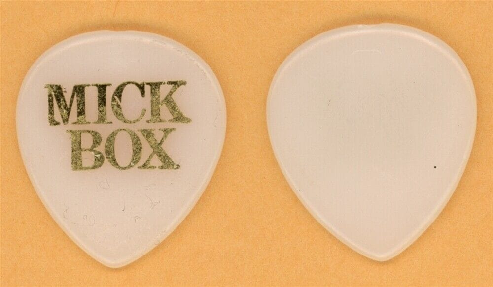 Uriah Heep Mick Box Guitar Pick - 1978 Tour Opens in a new window or ...