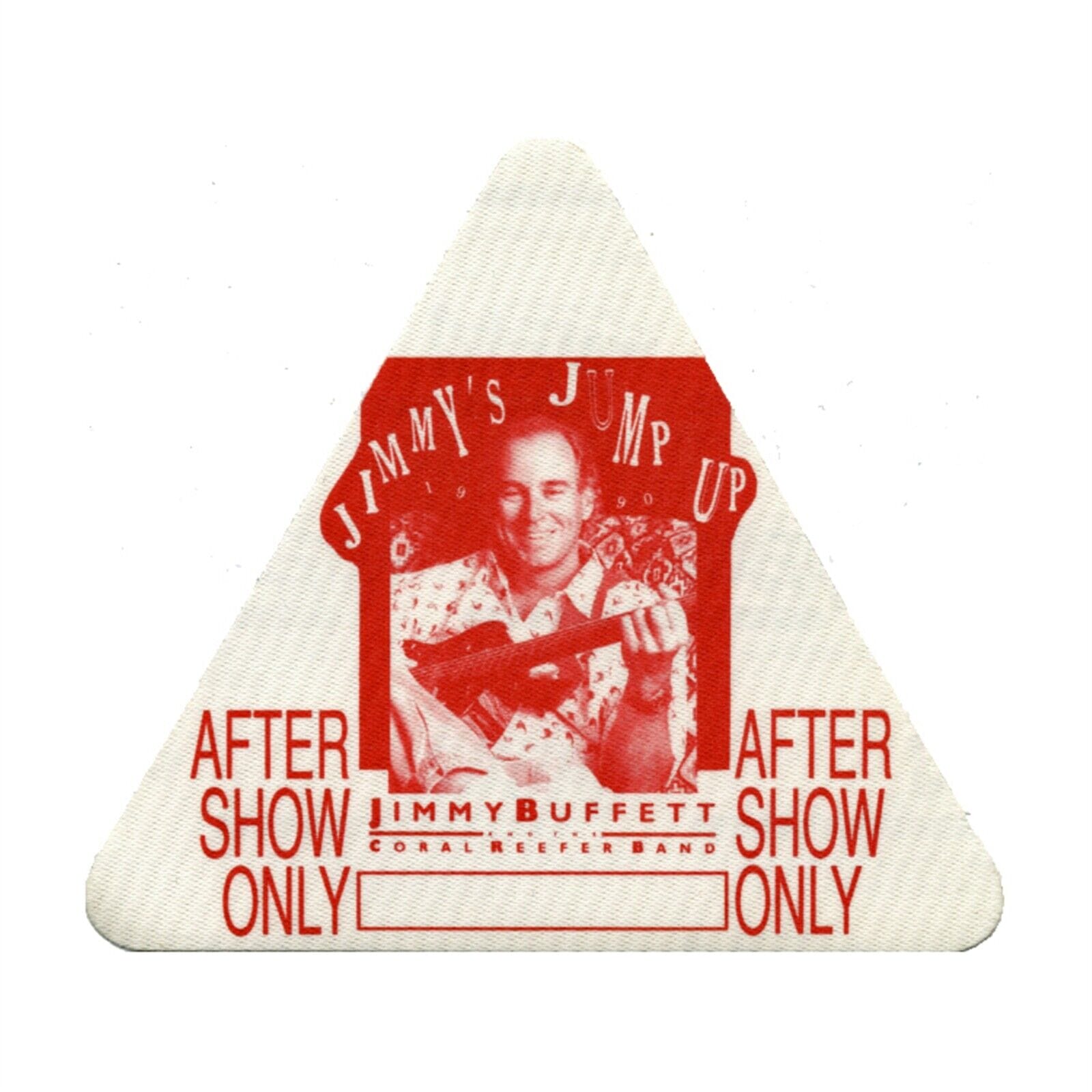 Jimmy Buffett 1990 Jump Up concert tour Aftershow Backstage Pass ...