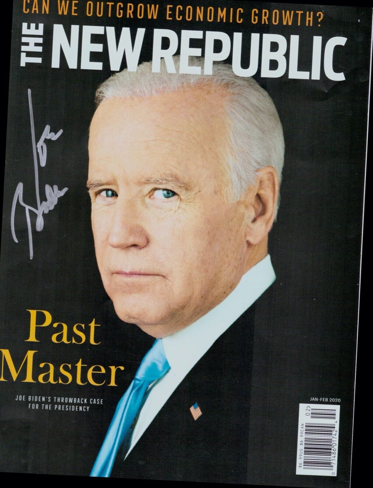 JOE BIDEN Signed Autograph The New Replica Magazine Cover JSA LOA ...
